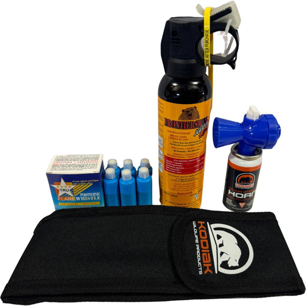 Bear Necessities Holster KIT Ⓓ Pat. w/ Whistlers – Kodiak Wildlife ...