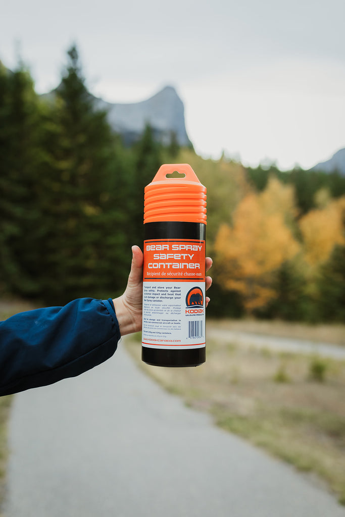 Bear Spray Safety Container with Foam – Kodiak Wildlife Products | Bear ...